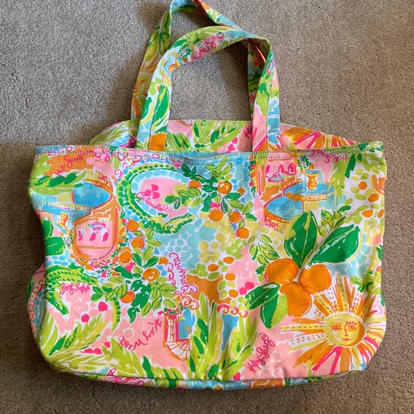 Lilly Pulitzer | Bags | Lilly Pulitzer Totebeach Bag | Poshmark